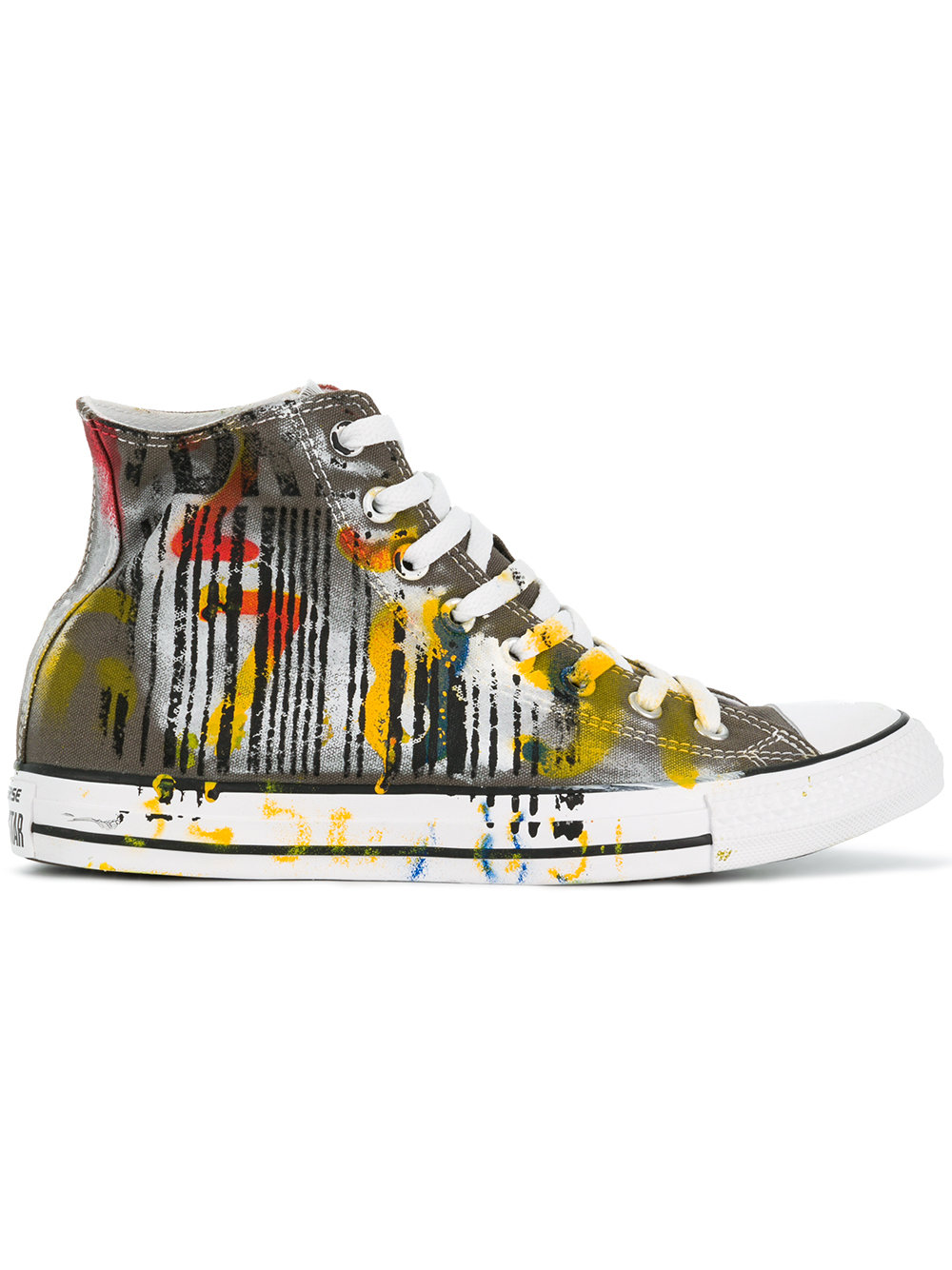 Shop the Converse Patterned Hi-Top Sneakers / $205 AUD