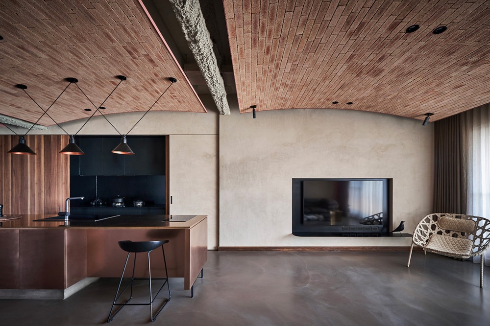 Architecture firm KC Design Studio updates Taiwanese apartments