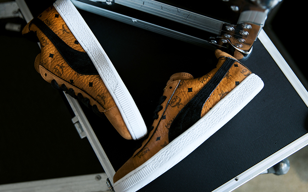 Puma Suede teams up with MCM for a 50th anniversary collection