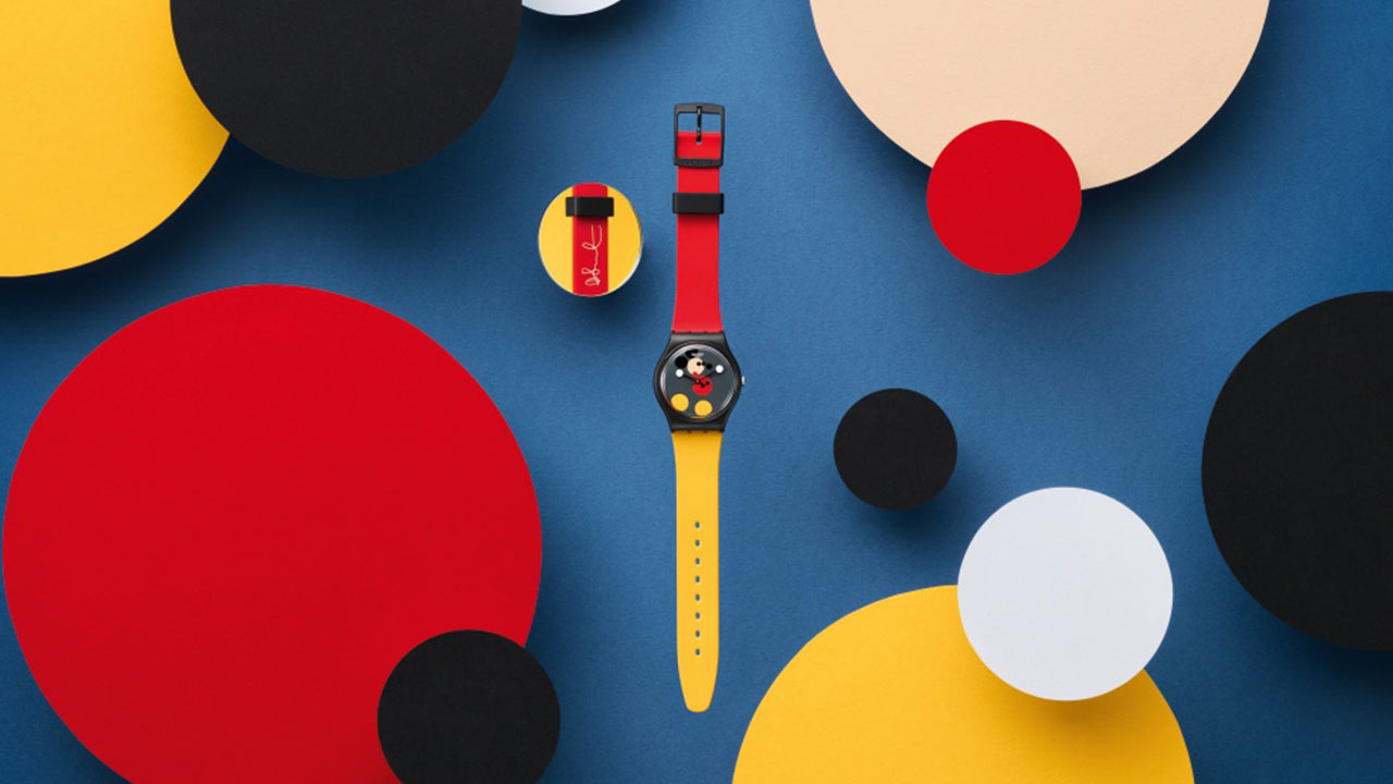 Swatch joins Damien Hirst to celebrate 90 years of Mickey Mouse - ICON