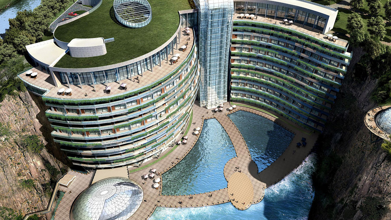 Wonderland: The eco hotel carved into the Shanghai landscape - ICON