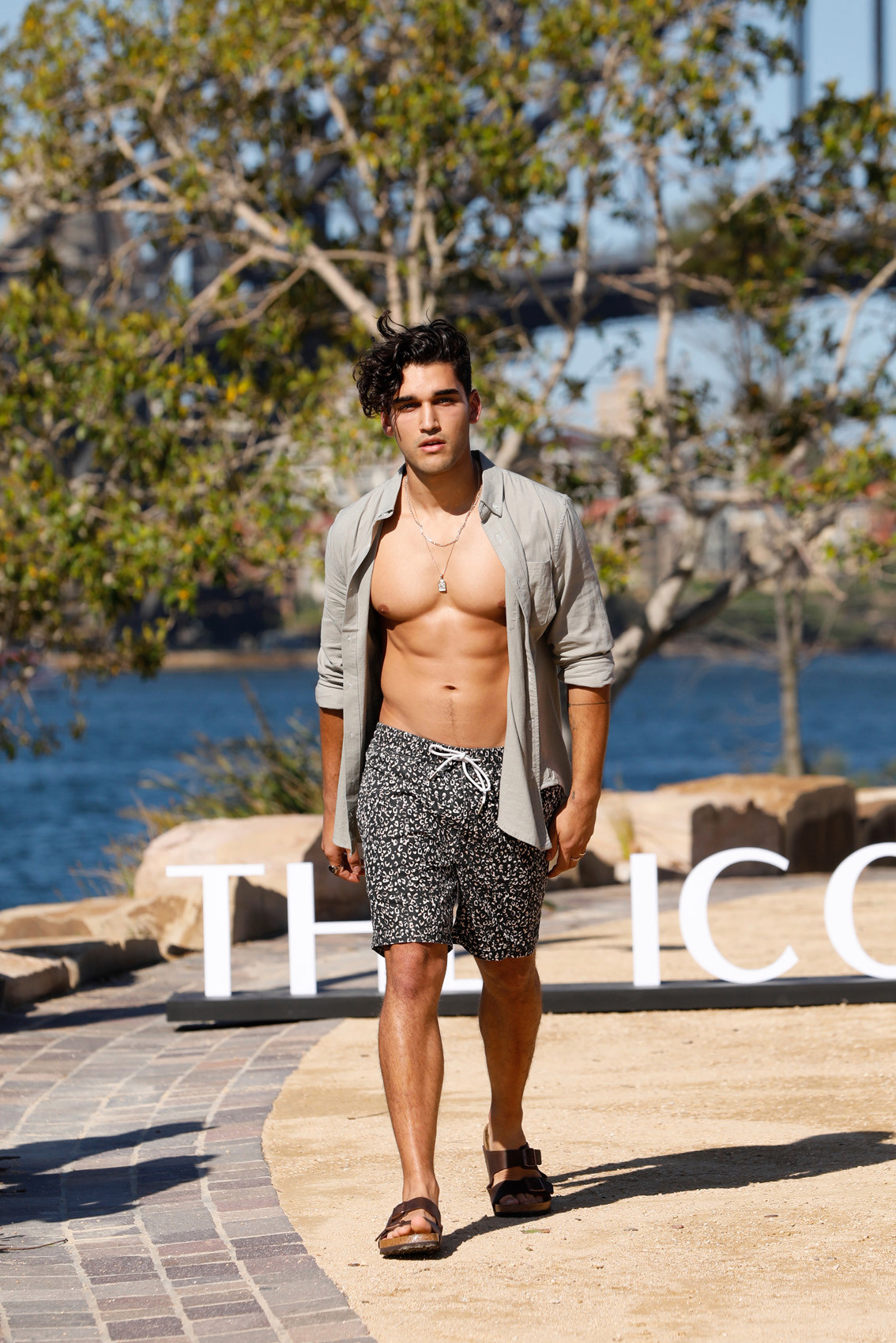 The ICONIC SWIM show promotes diversity with the casting of Zach Miko