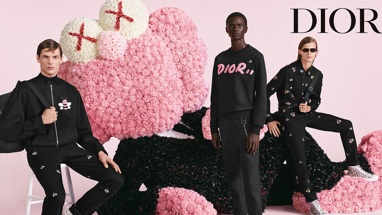 Dior continues its collaboration with KAWS for a Summer capsule - ICON