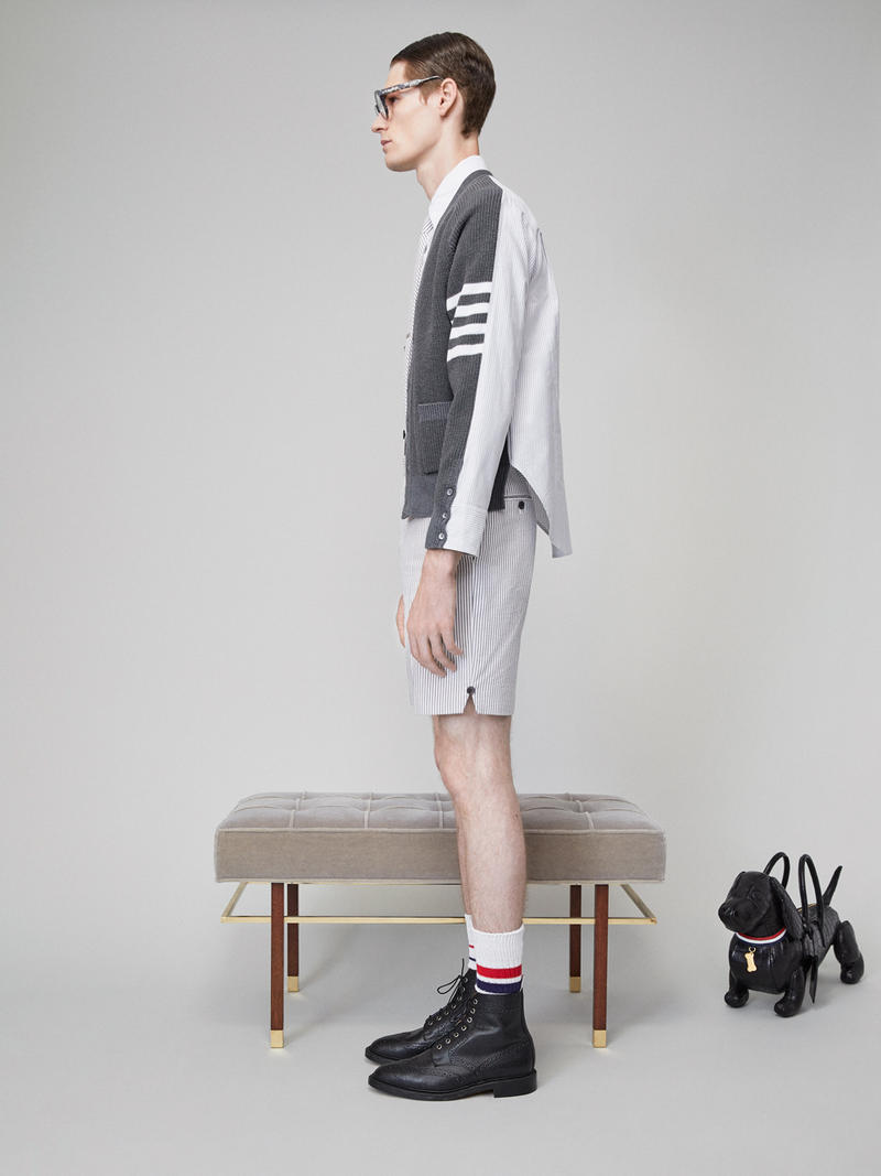 Thom Browne combines tailoring and sportswear for Resort 2019 - ICON