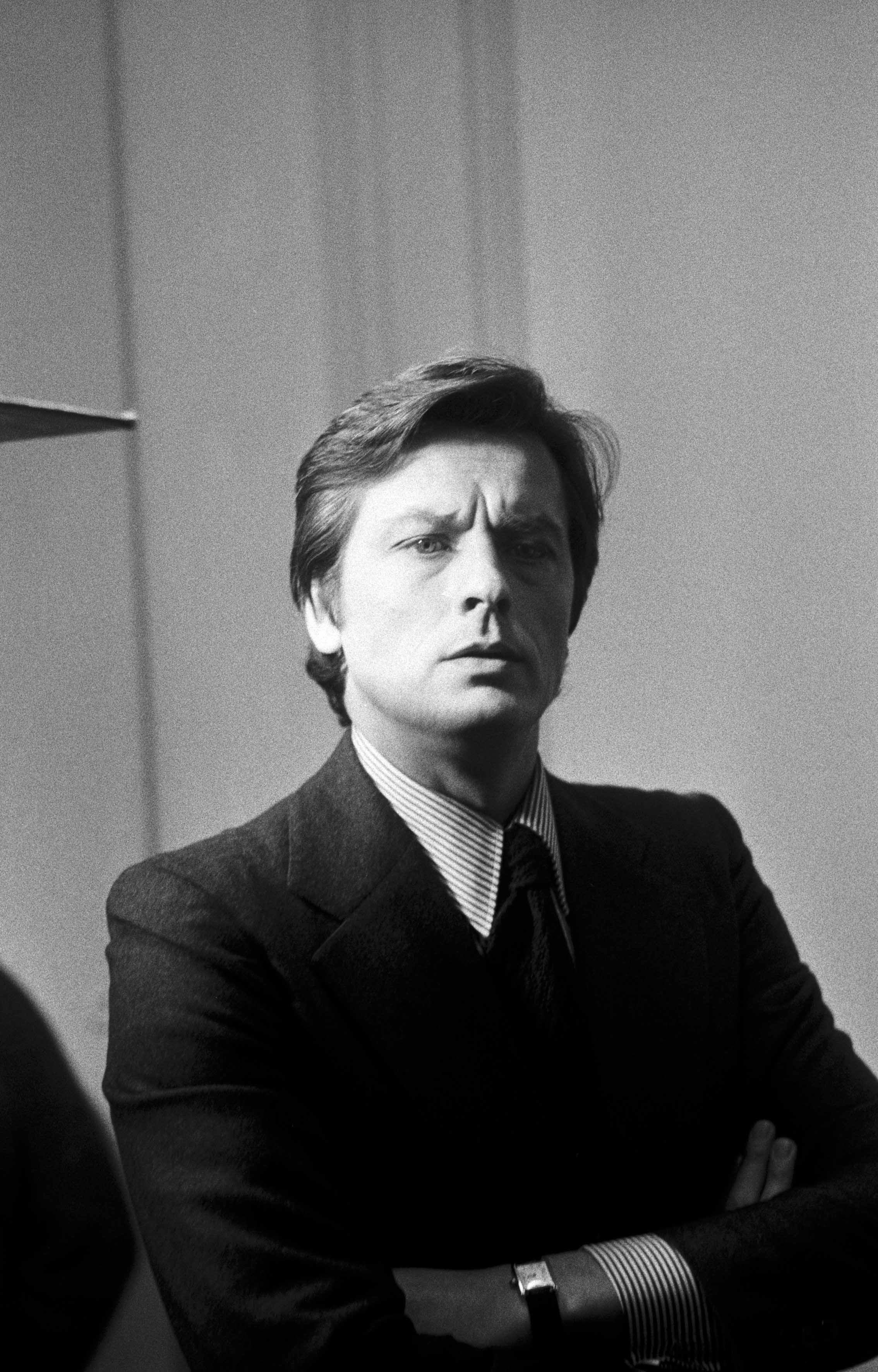 Alain Delon dans le film 'La Race des seigneurs' en 1973 - ICON