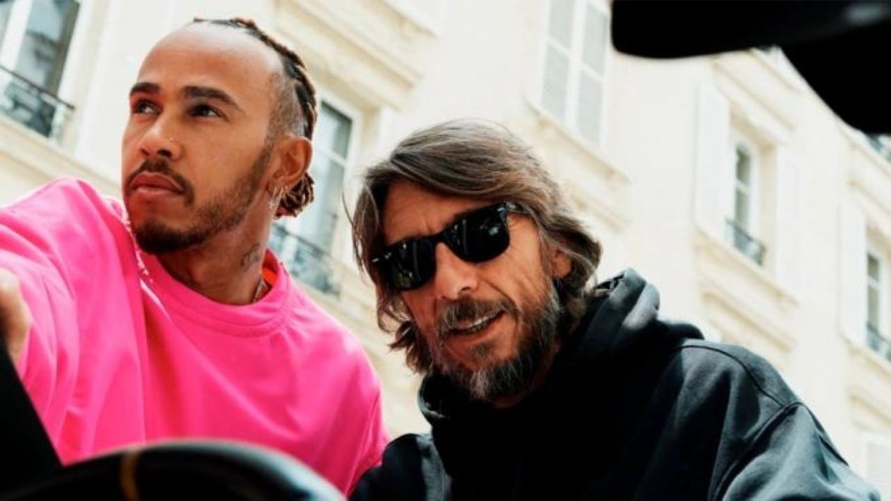 Lewis Hamilton is the Face of Valentino's New Pink PP Campaign - ICON
