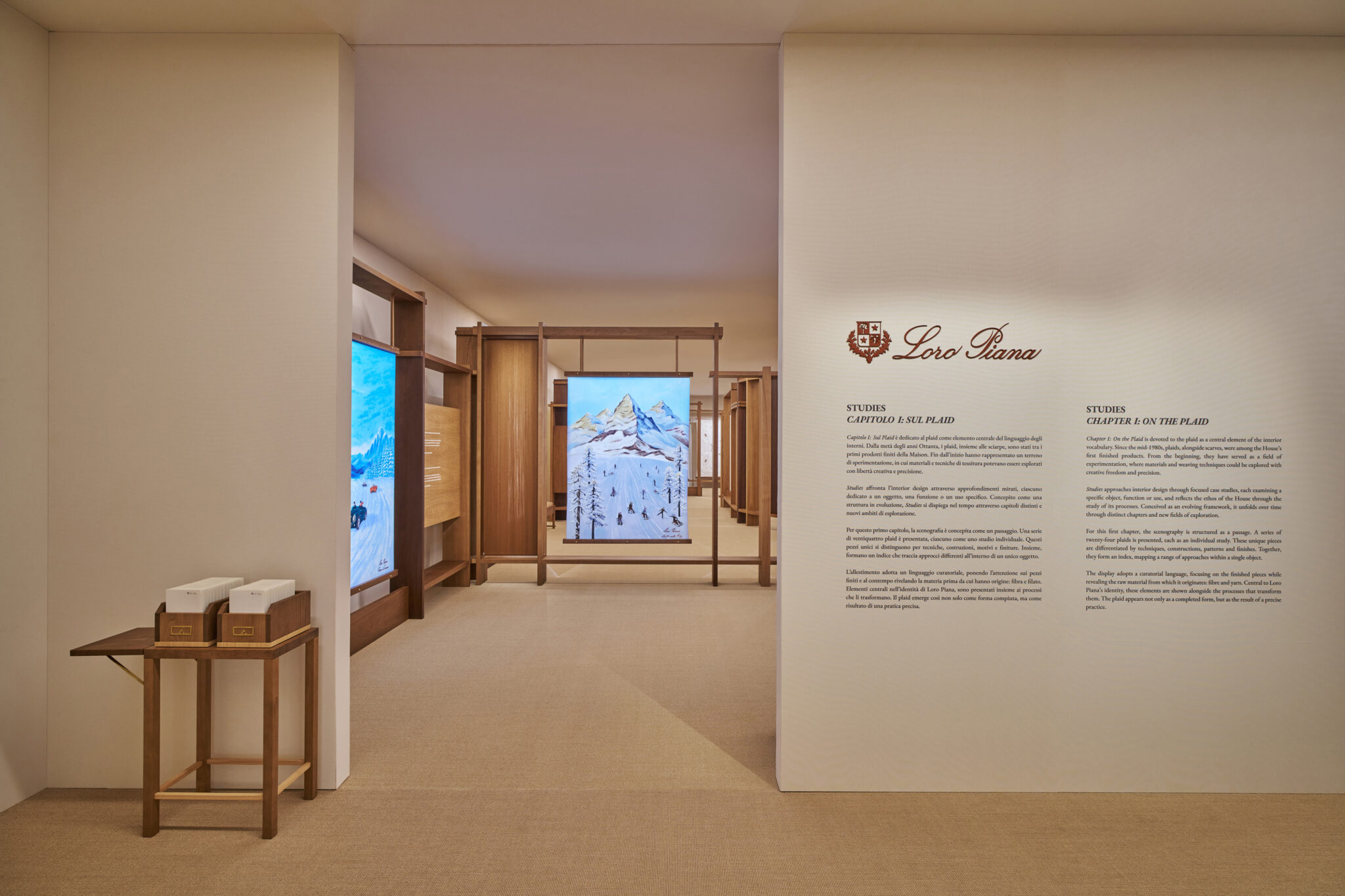 Loro Piana's Milan Design Week 2026 Installation Puts the Plaid Under ...